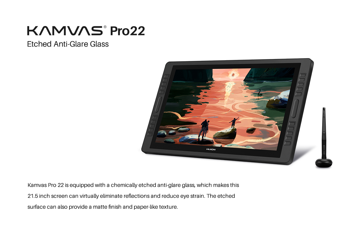 HUION Kamvas Pro 22 - Gaming Gears - Best Gaming Gears Shop in Town.